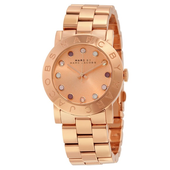 Marc By Marc Jacobs | Accessories | Marc By Marc Jacobs Amy Rose Gold ...